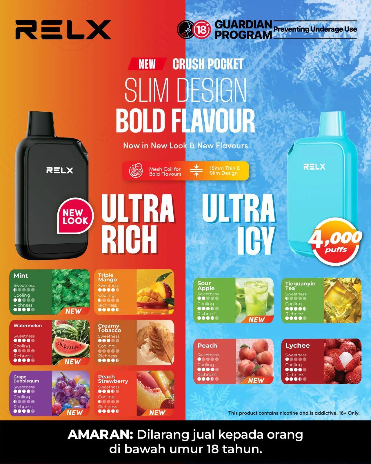 RELX CRUSH 4000 – RELX Ipoh